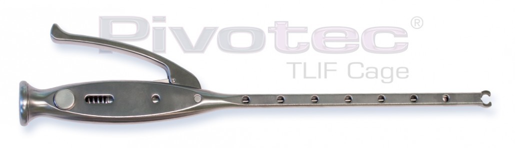 Pivotec TLIF Cage and Inserter - Articulating TLIF Cage Surgery